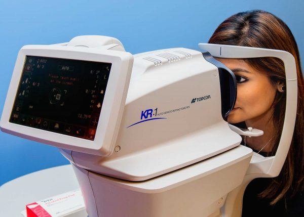 TOPCON KR-1 Keratometer Refractometer automatically sistem machine ...