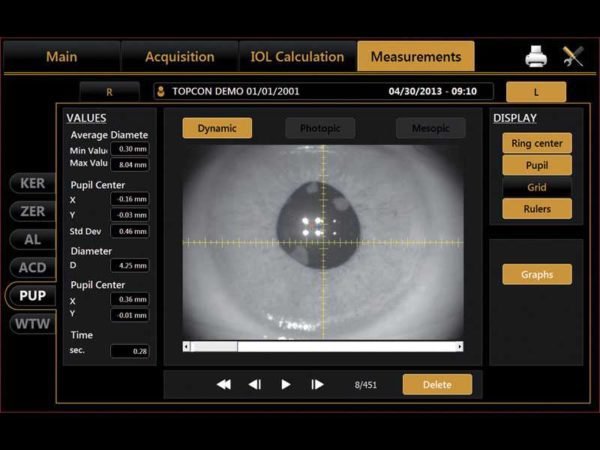 Topcon Aladdin Biometer and Corneal Topographer HW3.0 | Dauh Eye Care