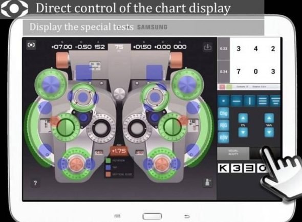 Visionix VX55 Phoropter Digital Refraction System | Dauh Eye Care